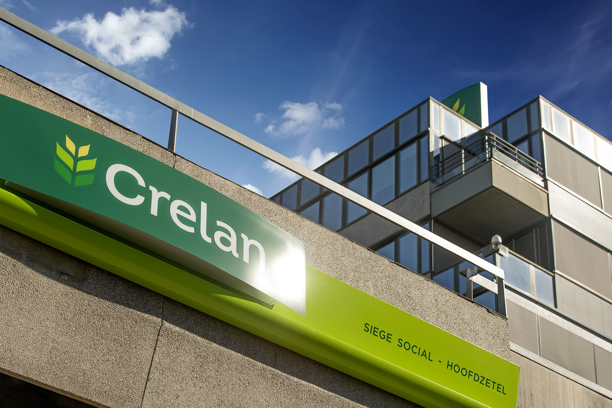 Crelan, la banque 100% belge et coopérative.